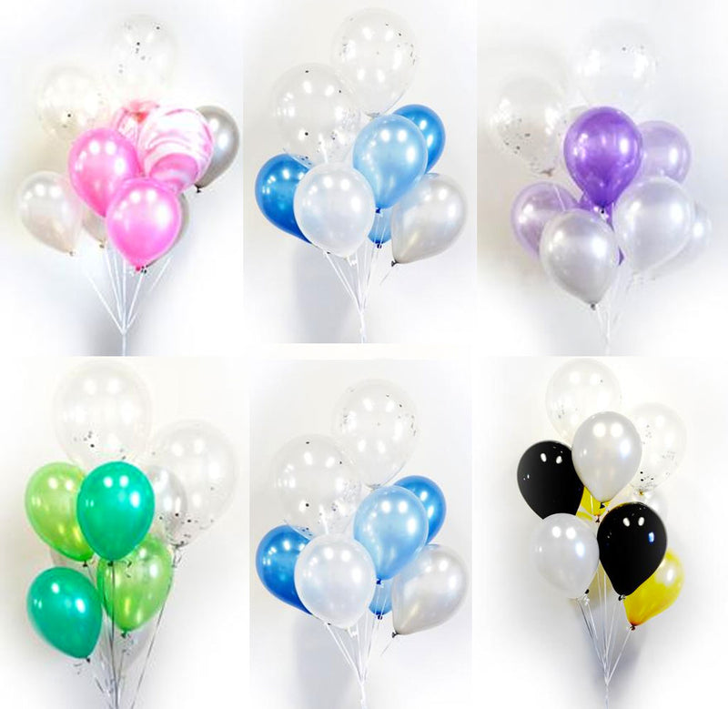 Pink Balloon Bundle (10-Pieces)_flowersinmind - FLOWERS IN MIND